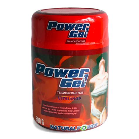 Power Gel Reductor Natural Power Naturista Virtual