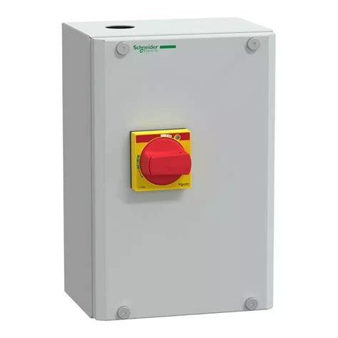 Enclosure Tesys Deca Frame For Tesys Gv P L Red Handle Ip