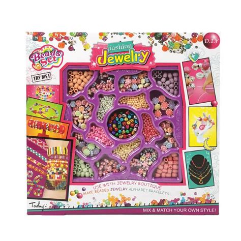 Комплект мъниста За изработка на гривни и гирлянди — Toysi Bg