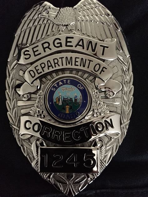 Corrections Officer Badge