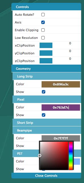 Color Picker Overflowing The Ui Issue Dataarts Dat Gui Github