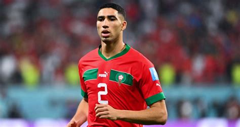 Psg Achraf Hakimi élu Sportif Arabe De Lannée