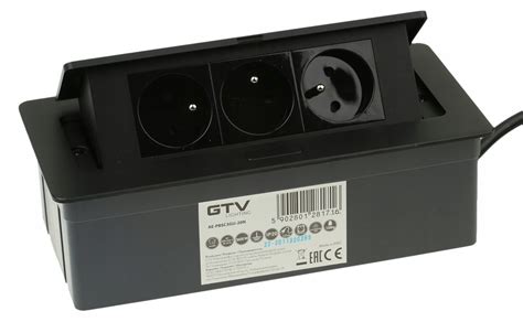 Listwa Elektryczne Blatowe Gtv Czarny Cena Opinie Allegro
