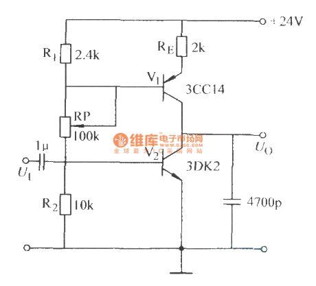 Adjustable Constant Current Source Charging Sawtooth Circuit Signal