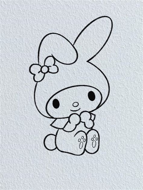 简笔画头像三丽鸥（14张） 简笔画图片大全