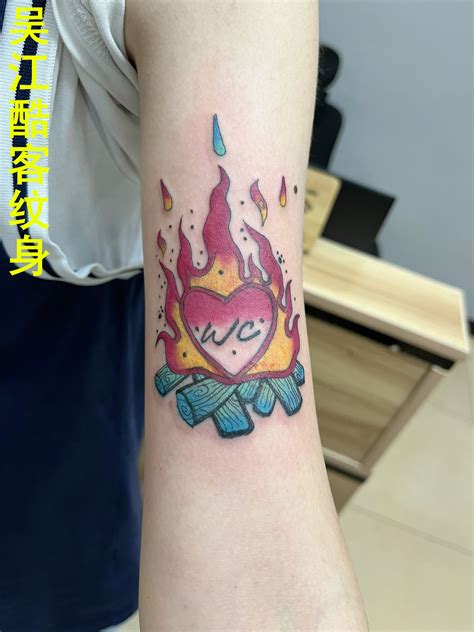 素花纹身蝴蝶纹身彩色纹身女生纹身吴江纹身吴江酷客纹身 站酷zcool
