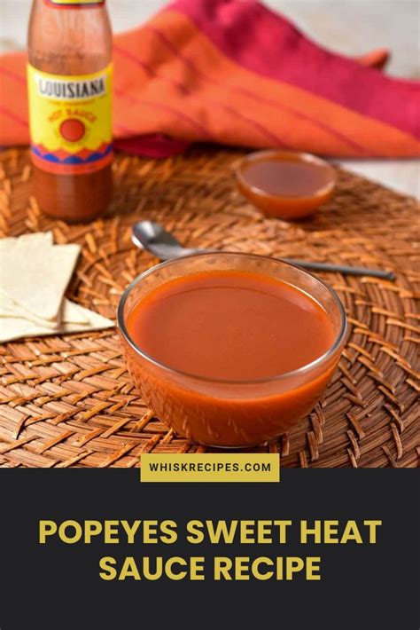 Popeyes Sweet Heat Sauce Recipe Recipe Sweet Heat Sauce Recipe