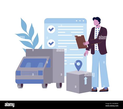 International Logistics Concept Stock Vector Image And Art Alamy