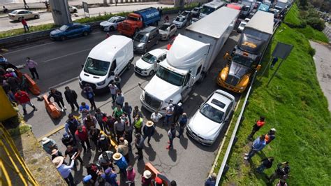 Vialidades afectadas por bloqueo este 3 de agosto en el Valle de México