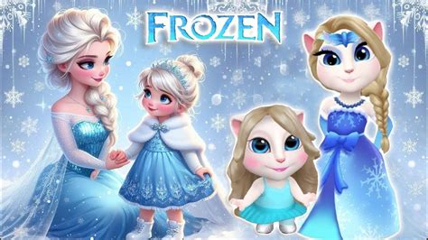 ℹ️ My Talking Angela 2 Frozen Mothersday Elsa Cosplay Youtube