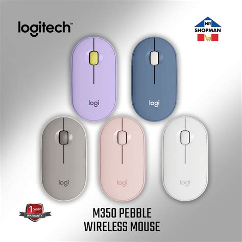Logitech Pebble M350 Silent Wireless Bluetooth Mouse Shopee Philippines