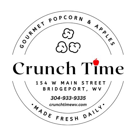 Crunch Time Gourmet Popcorn And Candy Apples