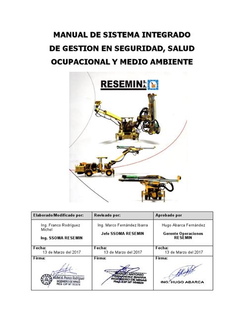 Manual Del Sistema De Gestion Pdf