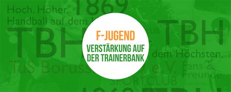 F JUGEND mit einer riesigen Verstärkung auf der Trainerbank TuS Borussia Höchsten
