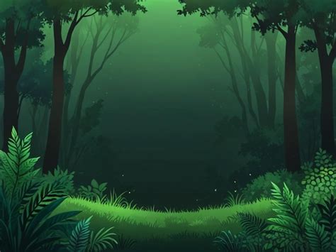 Premium Photo Forest Gradient Background