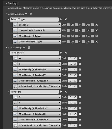 No Motion Controller Input In Axis Mapping Ask GameDev Tv