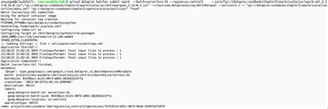 4 serverless spark and ephemeral dataproc clusters dataproc cookbook