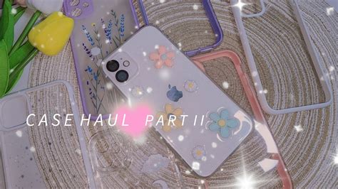 Iphone 11 Cute And Aesthetic Phone Casing Haul Try On Shopee Part