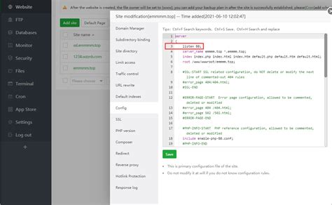 Problems With Dns Server Aapanel Free Hosting Control Panel One Click Lamplemp