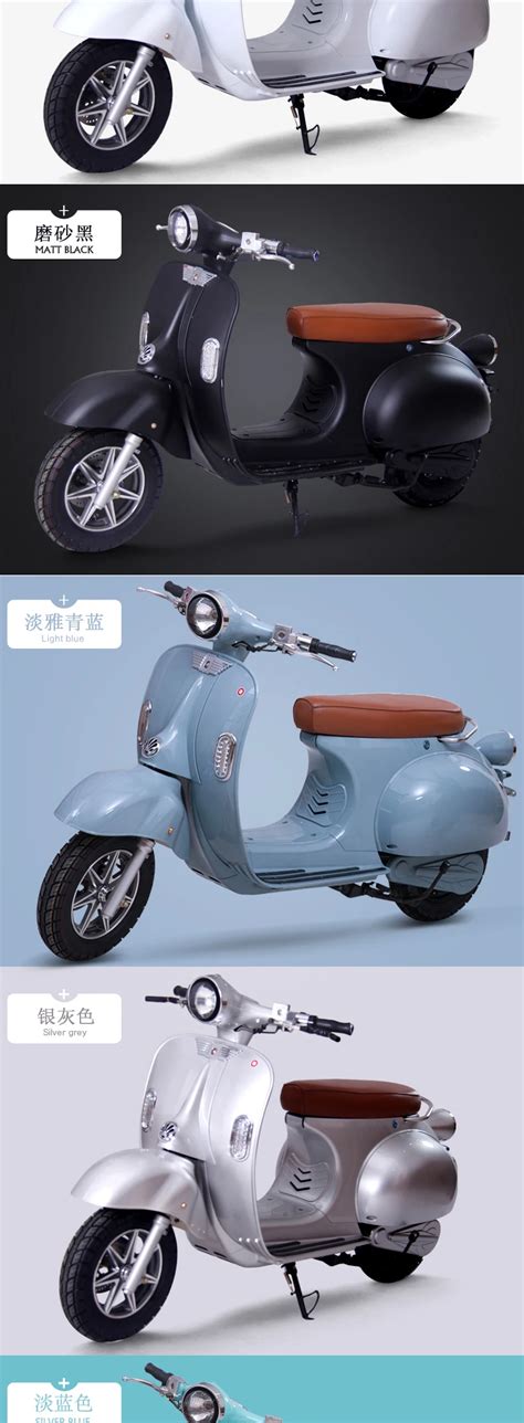 Retro Scooter Vintage Vespa Style Adult Electric Scooters