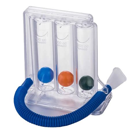 Lung Function Exercise Three Ball Incentive Spirometer Three Balls Spirometer And Spirometer