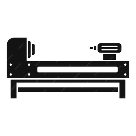 Premium Vector Grinding Lathe Icon Simple Illustration Of Grinding Lathe Vector Icon For Web