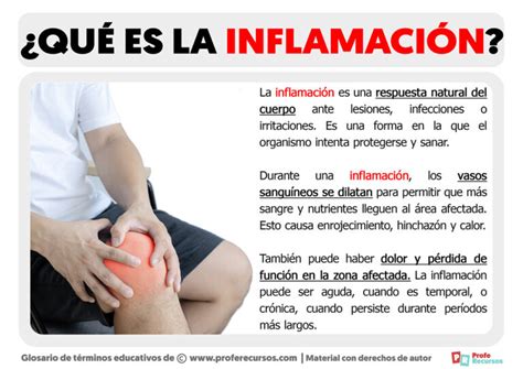 Qué Es La Inflamación Definición De Inflamación