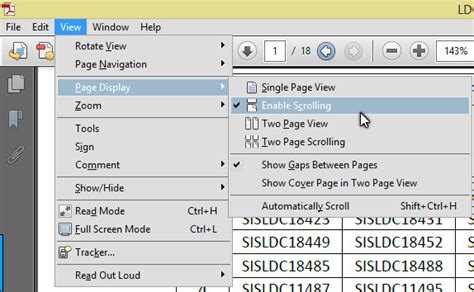 Continuous Scrolling In Adobe Reader Doubtsolver
