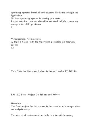 Cloud Computing And VirtualizationSupplemental Lecture PDF