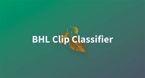 Bhl Clip Classifier A Hugging Face Space By Miketrizna