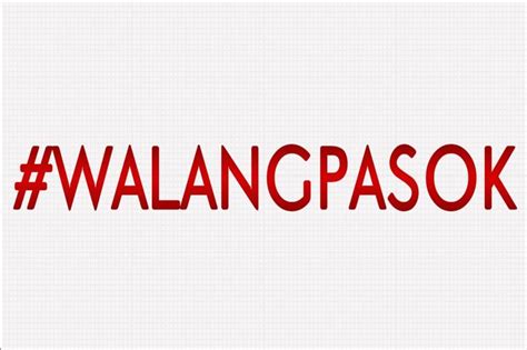 Class Suspensions For Tuesday October 22 2024 GMA News Online