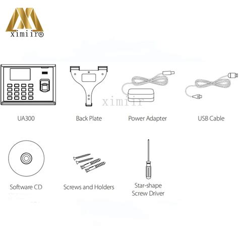 Купить ТСРip и Usb время отпечатков пальцев и посещаемости системы 3