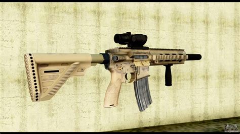 Hk416 Sopmod For Gta San Andreas