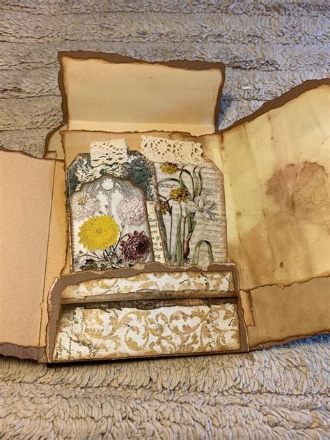 Altered File Folder Loaded File Folder Mini Stuffed Folder Etsy