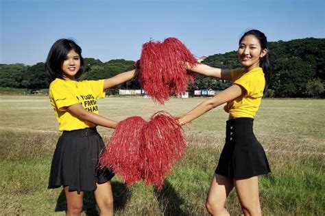 May Cherry Aung On Linkedin Taking Part As A Cheerleader For Our