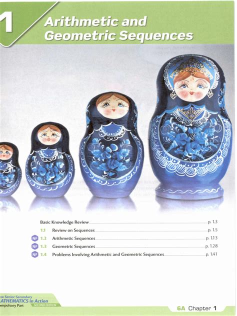 Ch01 Arithmatic And Geometric Sequence Pdf Mathematics