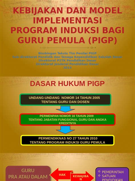 implementasi program induksi bagi guru pemula pdf