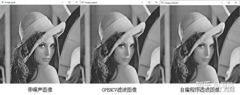 数字图像处理c Opencv：低通滤波之中值滤波器 知乎