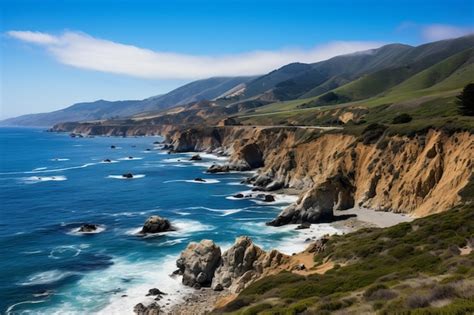Premium Photo Pacific Coast Highway Scenic Drive Photography