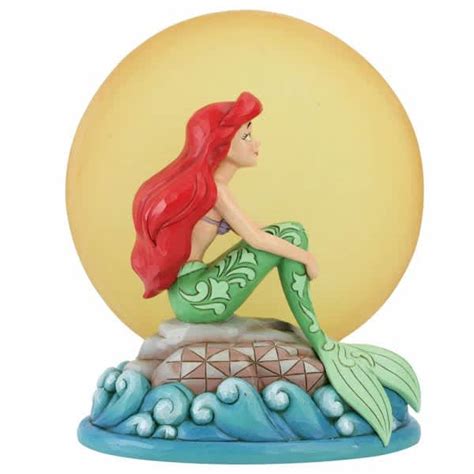 Disney Traditions 6005954 Mermaid By Moonlight Ariel Top Spot