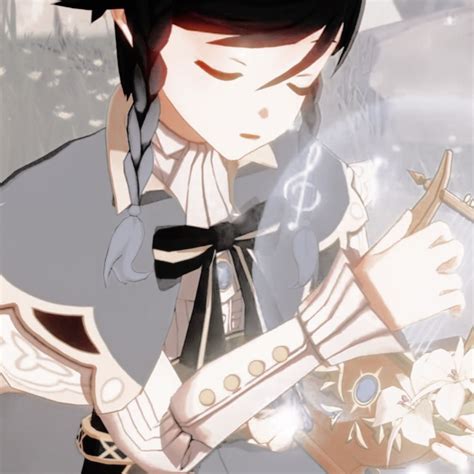 ̠ ★ ⠀aesthetic Ventiicon Icon Genshin Animeicons Genshinicon Genshinimpact Venti