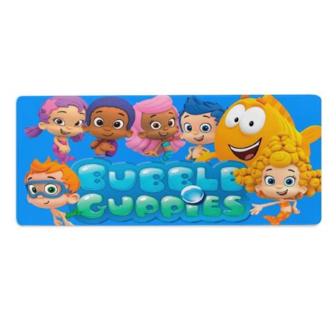 Bubble Guppies Desk Mat Big Desk Pad Extended Gaming Mouse Pad Large