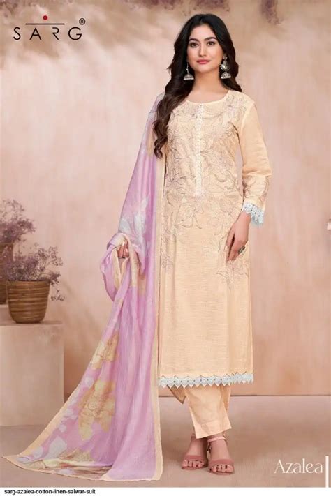 Sarg Azalea Cotton Linen Salwar Suit
