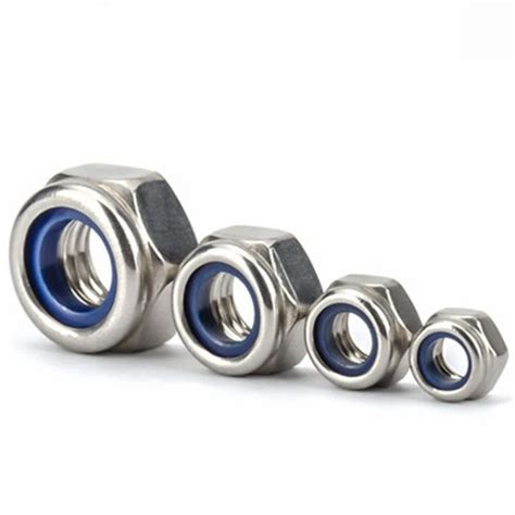 Nylock Nut Nylon Insert Lock Nut Self Locking Nut Ms Ss High Tensile