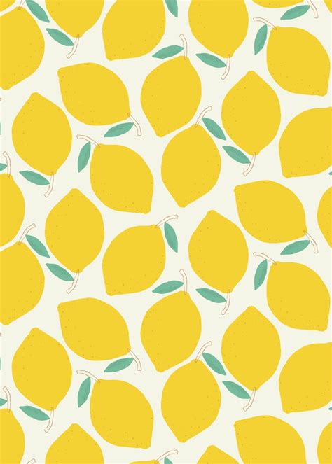 Lemon Background Wallpaper
