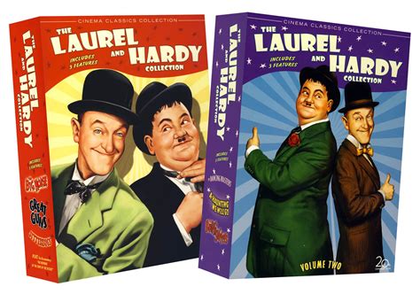 The Laurel And Hardy Collection Volume 1 And 2 Boxset On Dvd Movie