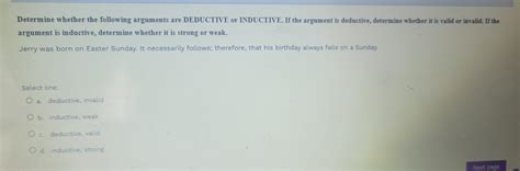 solved determine whether the following arguments are