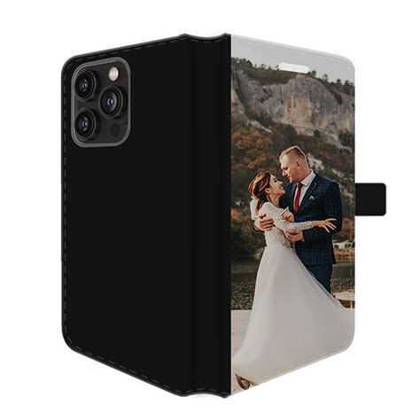 Coque Personnalisée iPhone 15 Pro Portefeuille Sur L avant GoCustomized