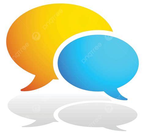 Speechtalk Bubbles On White With Shadow Communication Message Graphic Vector, Communication ...