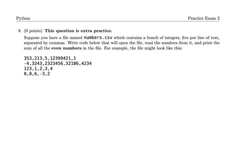 Solved Points This Question Is Extra Practice Chegg